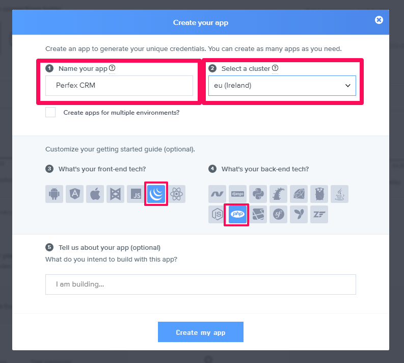 Setup Realtime Notifications with Pusher.com | Perfex CRM