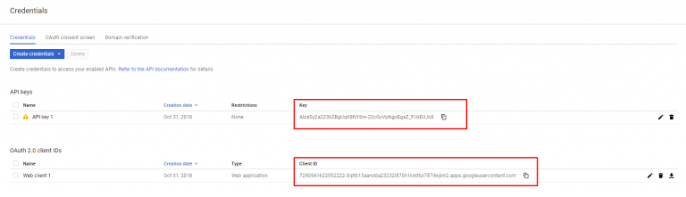 Google Configuration / Features | Perfex CRM