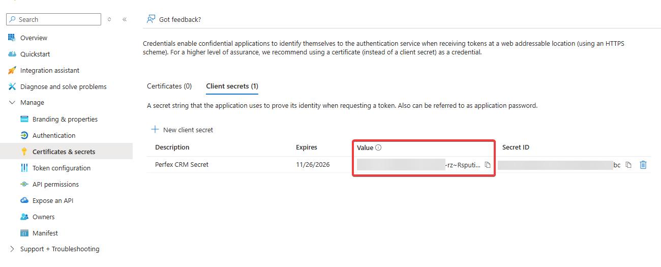 Configure email with Microsoft Azure and OAUTH 2 | Perfex CRM